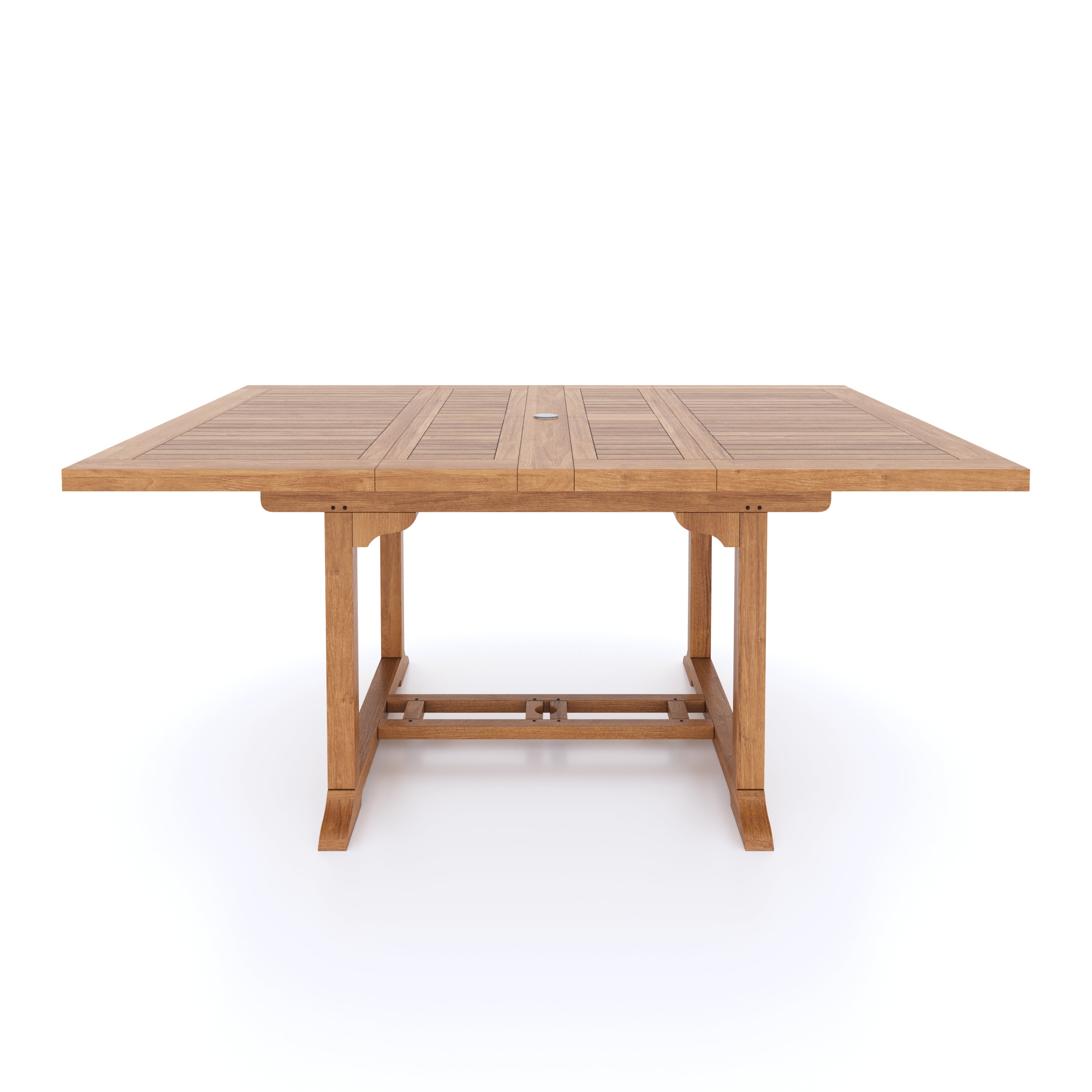 Teak Garden Furniture 120cm-170cm Square to Rectangle Extending Table